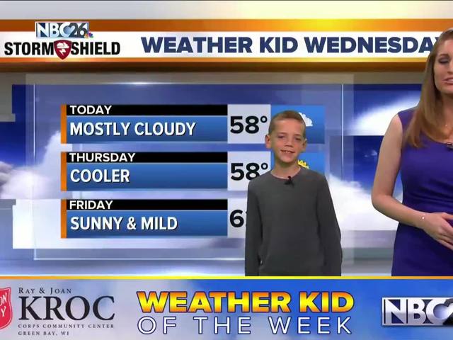 Meet Colton, our Weather Kid of the Week