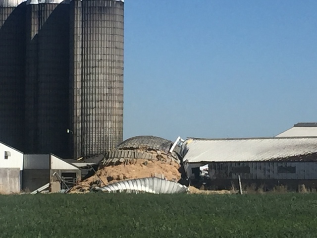 2 hurt when silo collapses at Brown County farm - NBC26 WGBA-TV Green ...