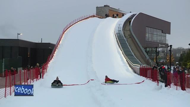 Tubing hill at Titletown District opens just in time for Christmas ...